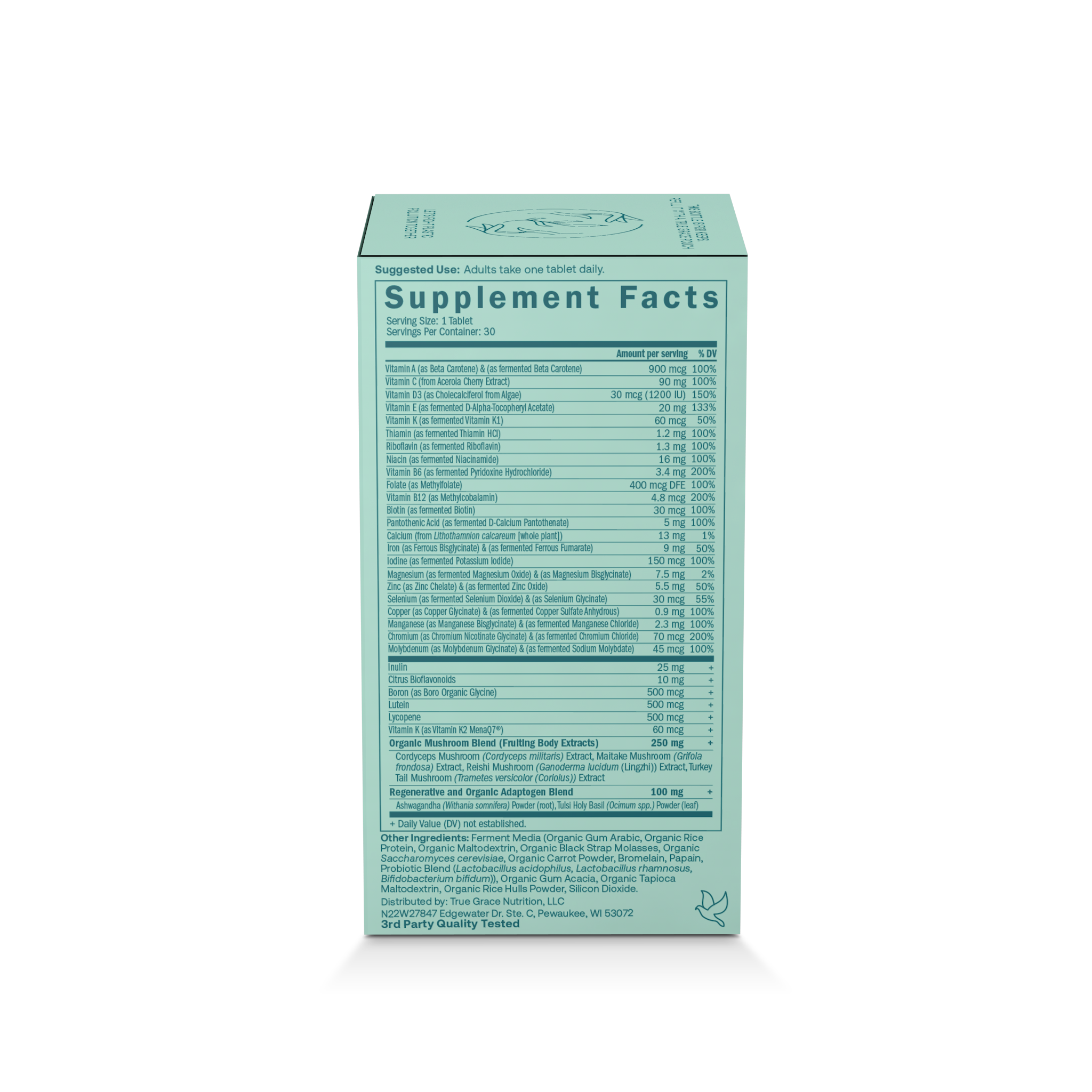 True Grace One Daily Women's Multivitamin – NONA